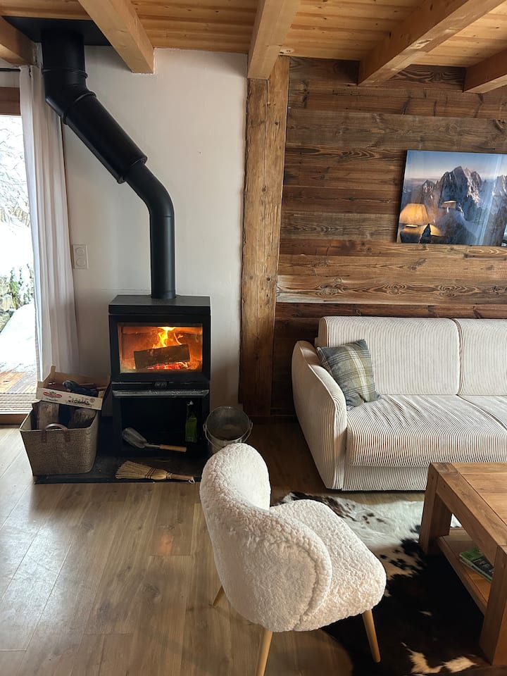 Chalet Leïla Au Calme Avec Vue Sur Les Montagnes - Manigod