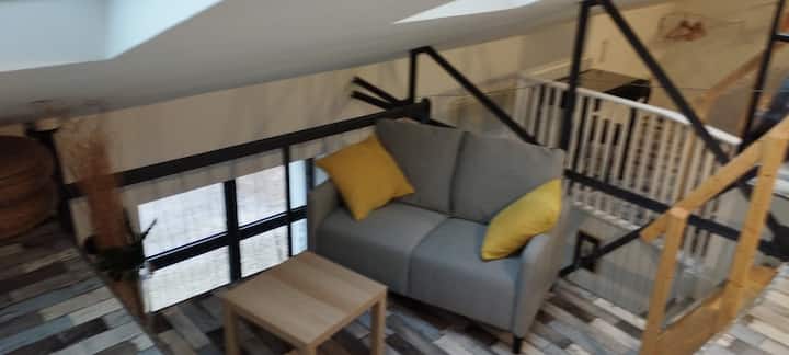 Appartement Duplex Style Loft - Écurie