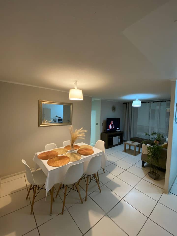 Depto. Con Parking, Wi-fi Y Tv Excelente Ubicación - Chillan