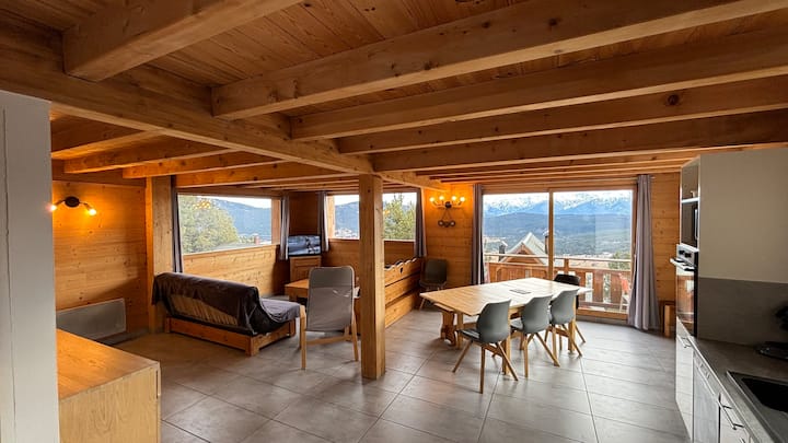 Chalet Avec Vue Imprenable ! - Les Angles