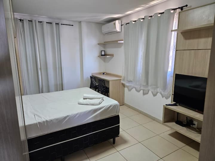 Apto Mobiliado, Andar Alto, Zona Sul - Ribeirão Preto