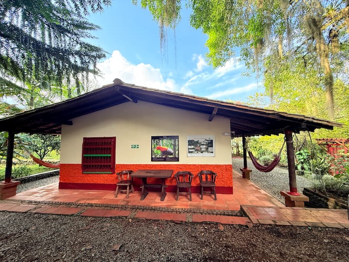 Cabaña + Glamping, Cap 13 Personas Ideal Con Niños - Jardín