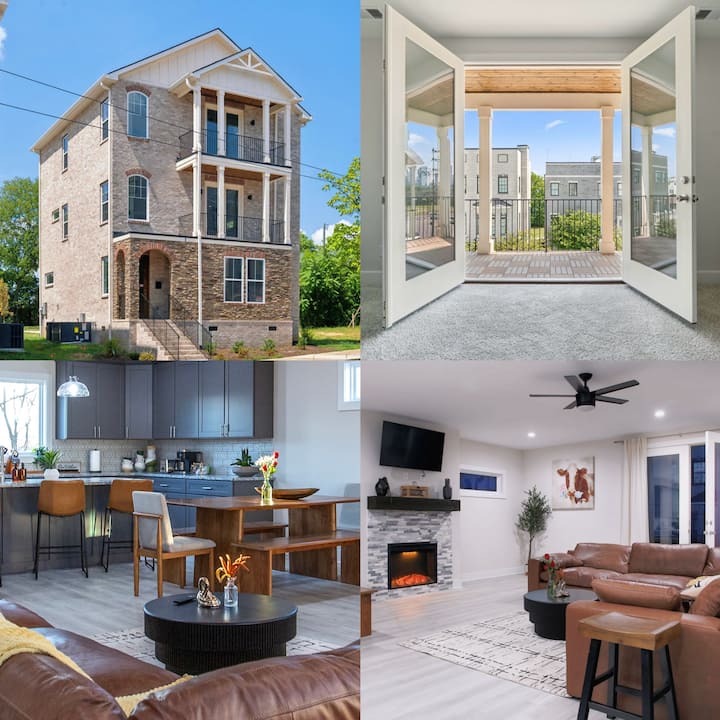 Downtown Luxe | Walk To Downtown | 1.5mi 2broadway - Nashville, TN