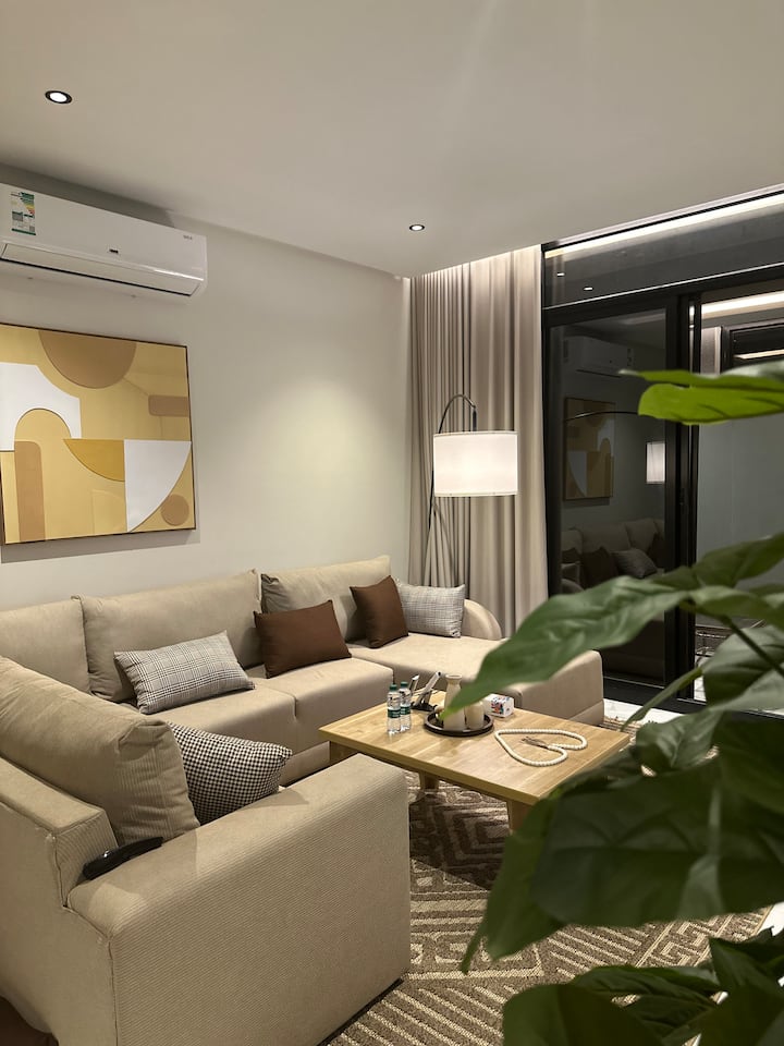 شقة أنيقة بدخول ذكي قريبة من بحيرة الشبيلي جاليري - Dammam