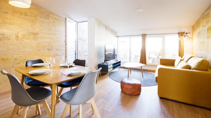 Hypercentre | 4pers | Clim | Terrasse | Netflix - Libourne