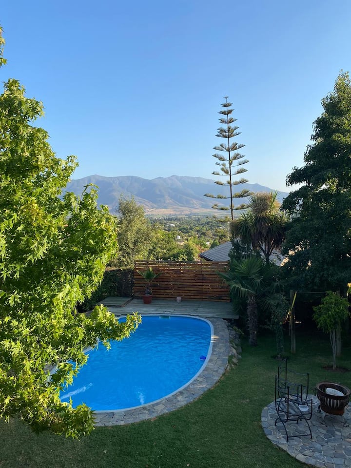 Casa Rústica Con Piscina. - Limache