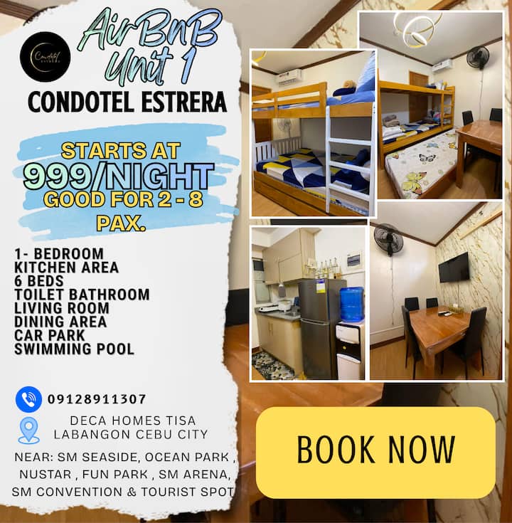 Condotel Estrera Unit 1, Cebu City - Cebu City