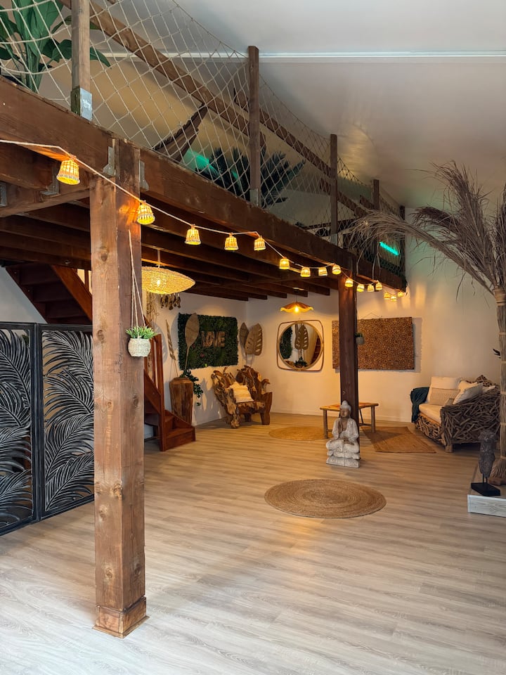 ※Loft Balinais Avec Jacuzzi Et Sauna Privé※ - La Grande-Motte
