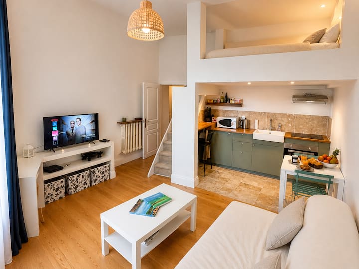 * Studio Vasconia * Hyper Centre - Mezzanine -Wifi - Muret