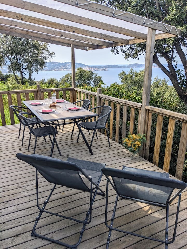 Mobil-home Avec Vue Sur Mer - Plage d'Aregno - Algajola