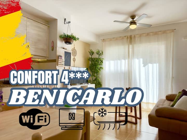 Bonito Apartamento A Benicarló Wifi, Netflix, Clim - Benicarló