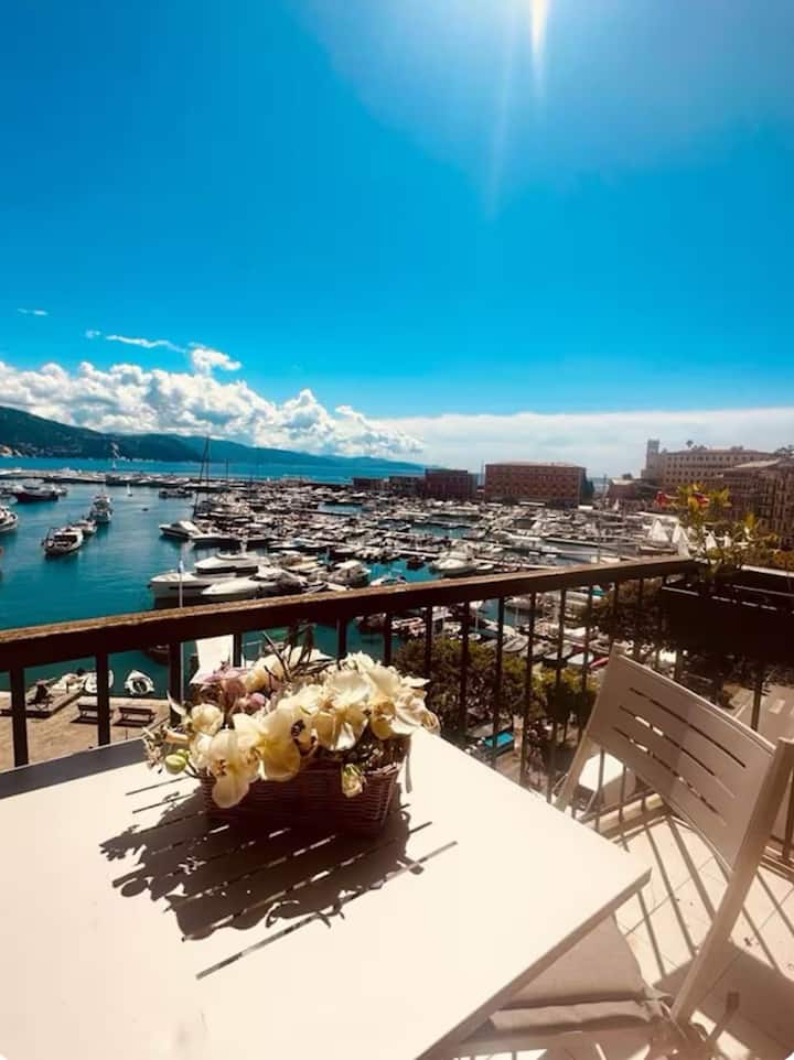 Penthouse Avec Vue Mer Et Terrasse [Plage à 5 Min] - Portofino