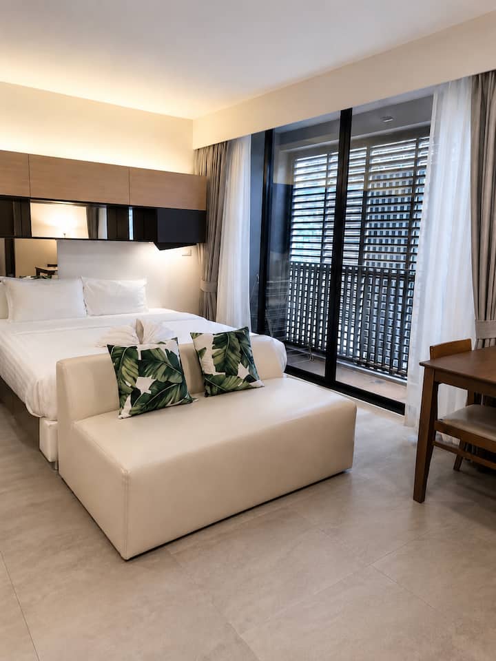 Comfy Room With 2 Beds, Bts Asok, Sukhumvit, Bkk - Bangkok