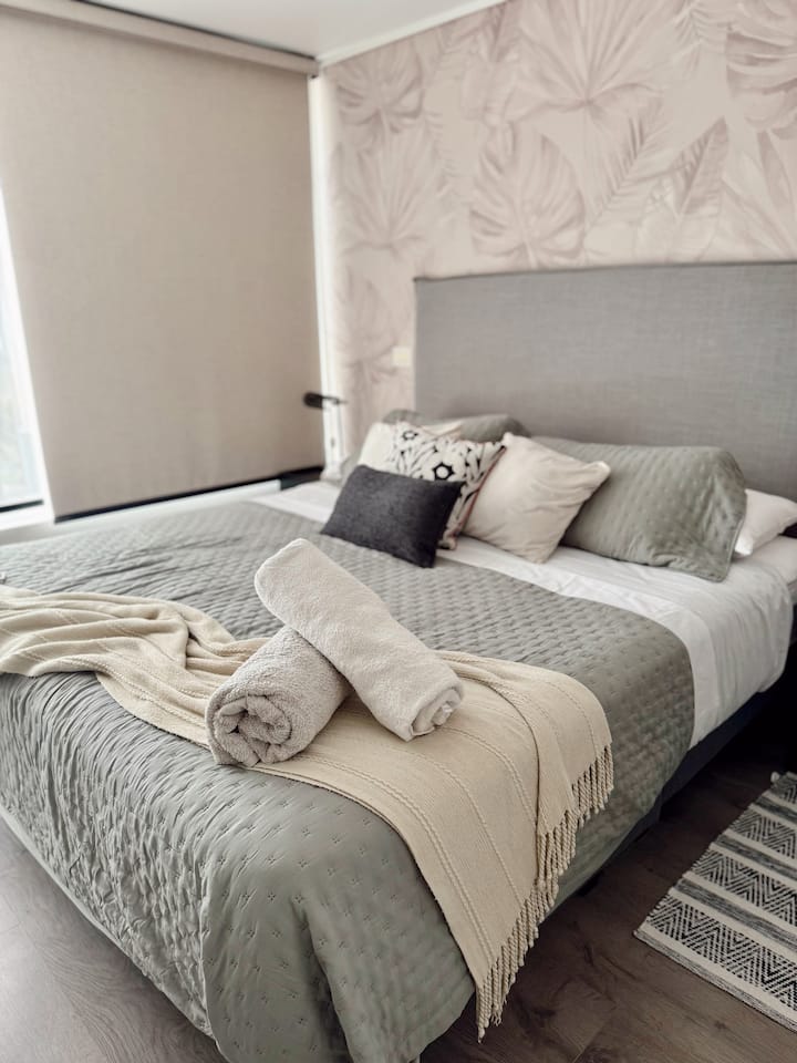 Dpto Familiar Con Terraza Y Malla Seguridad - Concón