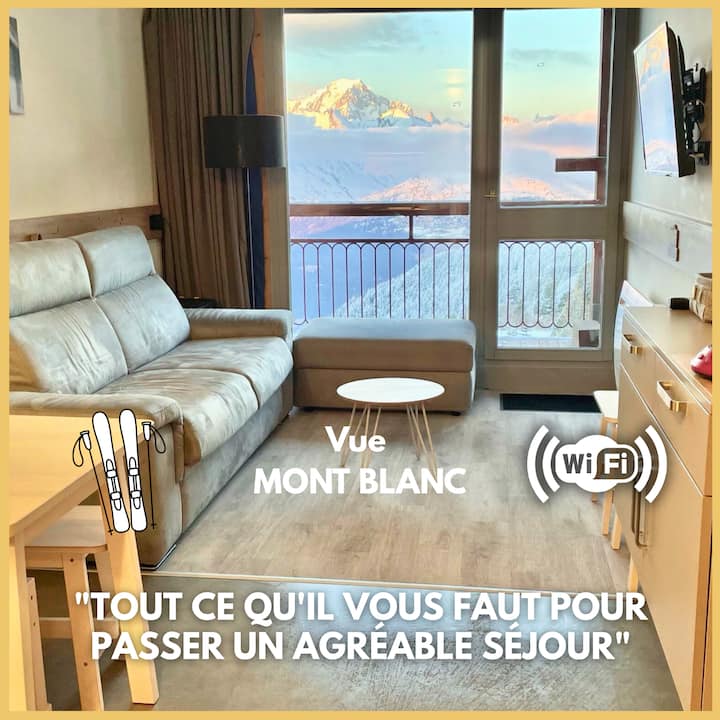 Vue Mont Blanc * Confort * Conciergerie Du Varet - Sainte-Foy-Tarentaise