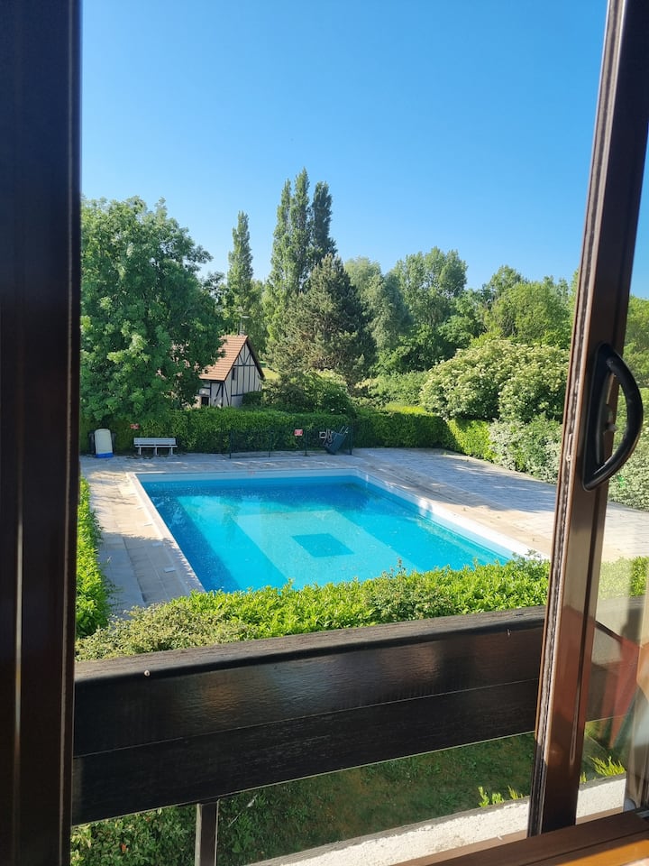 Appartement Cosy Avec Piscine - Cabourg