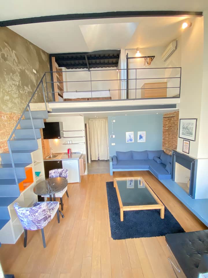 Loft Flat • Sea View Terrace | In The Taksim - Karaköy