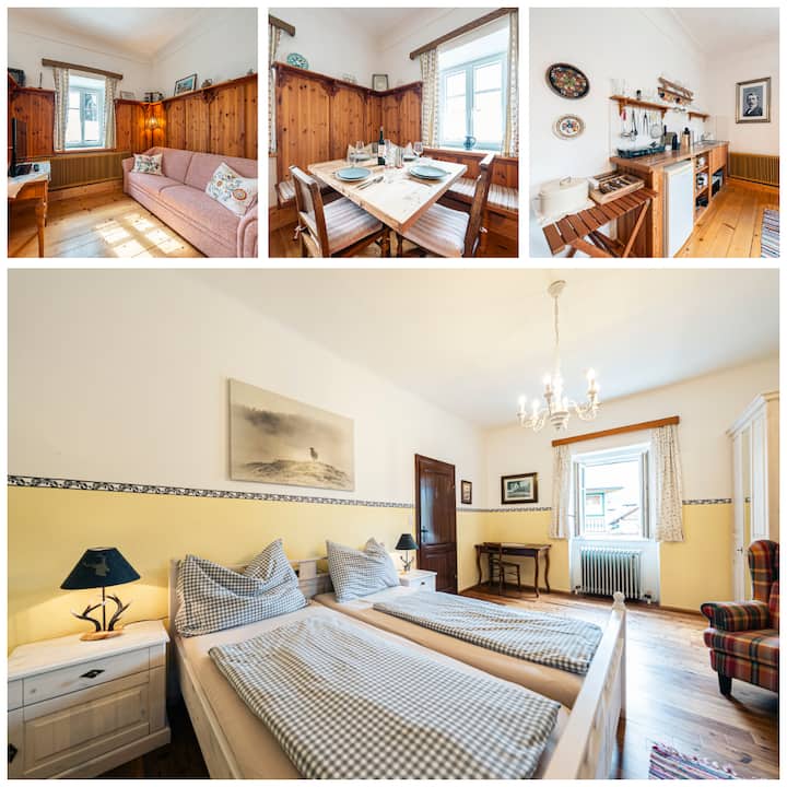 Sieglgut: Hofmannsthal Suite | Kitchen | Parking - Altaussee