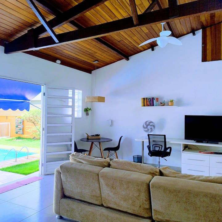 Casa De Hóspedes Com Piscina Privativa! - Campinas