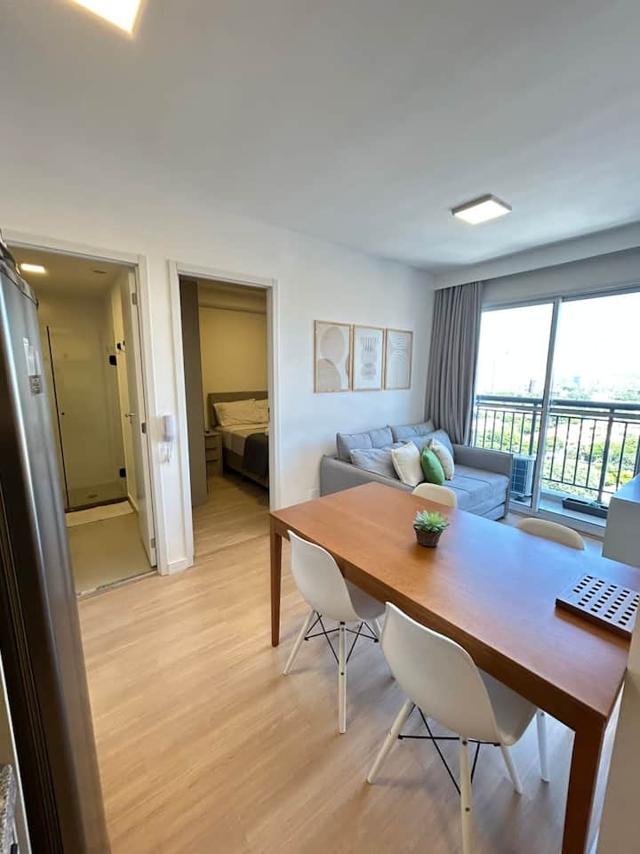 2 Dorms, 10 Min De Congonhas, Prox Shop Ibirapuera - São Paulo