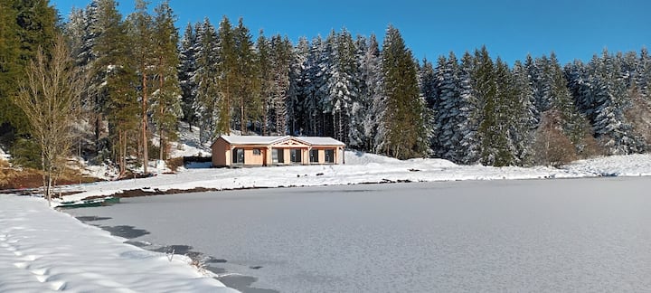 Chalet Neuf 10 Places Vue Panoramique Sur Le Lac - Lac de Montcineyre