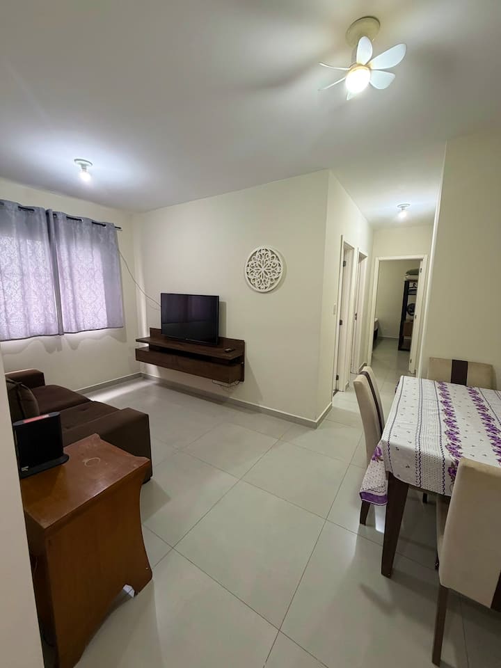 Apartamento Com Estacionamento Na Martin De Sá - Caraguatatuba