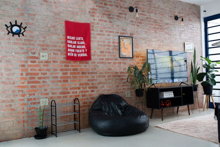 Loft Industrial E Aconchegante Próximo A Usp - São Carlos