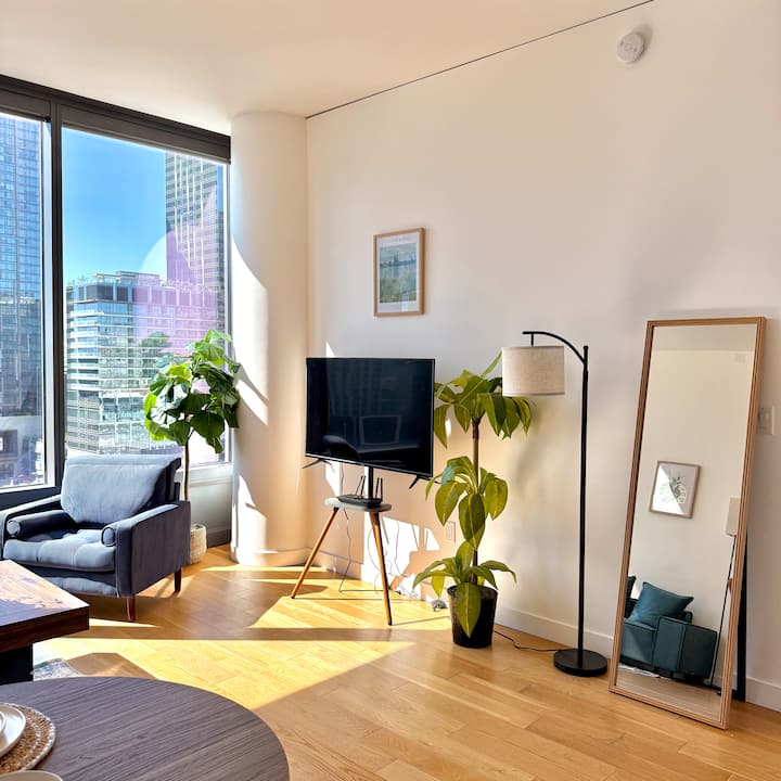 Dtla Skyline View | Luxury 1b W/ Parking+pool+gym - Little Tokyo - Los Angeles