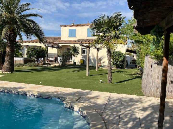 Villa Individu 3 Chambres  2 Sdb Proche De La Mer - Lunel