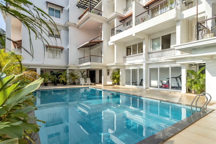 Casa De Solares -2bhk - 10 Mins To Candolim Beach. - Goa