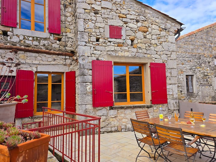 Charmante Maison - Terrasse 7 Pers. • Proche Ruoms - Chauzon