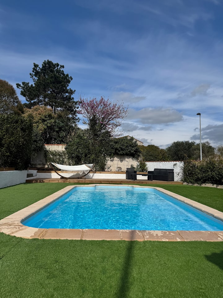 Villa 3 Chambres Avec Piscine - Carcassonne