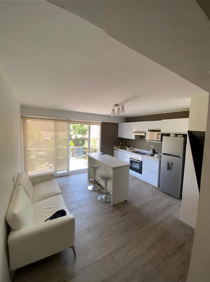 Balcón. Departamento Amoblado 2 D + 1 B - Santiago