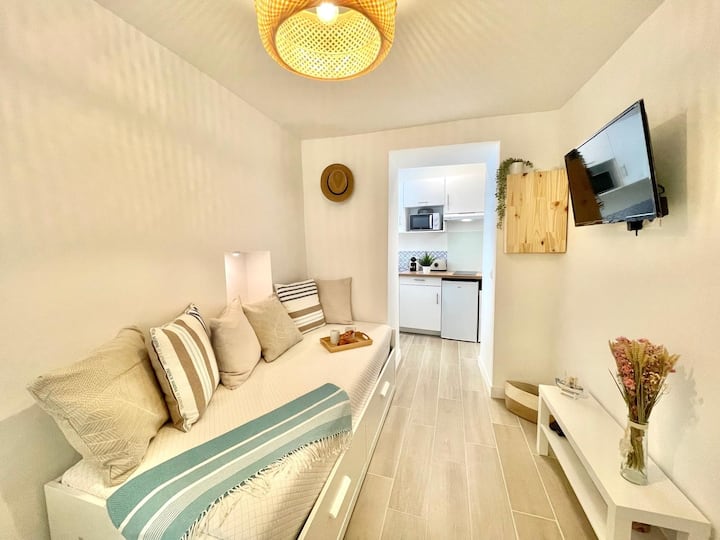 Studio Cosy, Proche Mer & Transports.climatisation - Nice