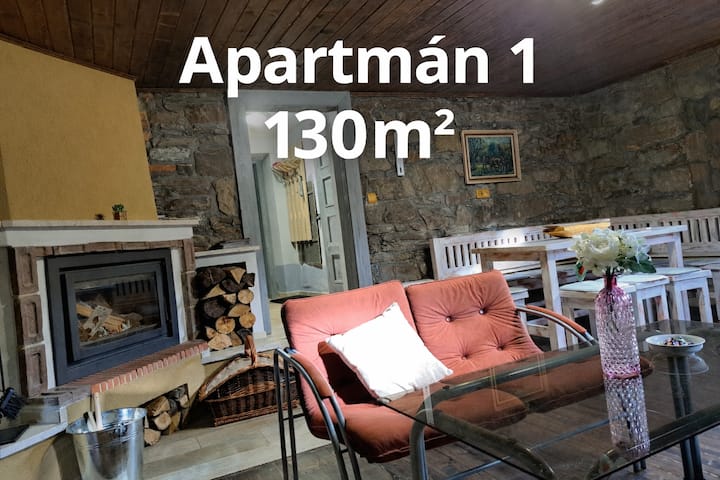 Wellness Apartment – Fireplace, Sauna, Hot Tub - Zuberec