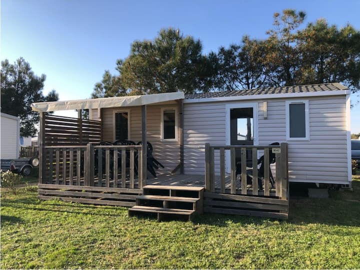 Mobil-home Camping 4 éToiles Les Chardons Bleus - Piriac-sur-Mer