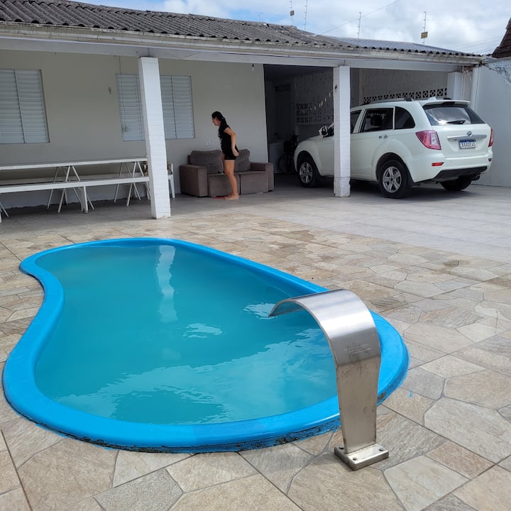 Casa Com Piscina Guaratuba Wifi - Guaratuba