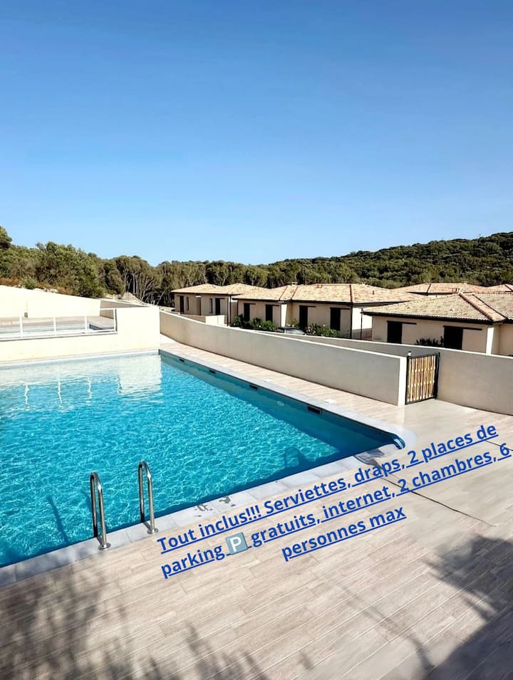 Résidence Privée Avec Piscine à Bonifacio - Bonifacio