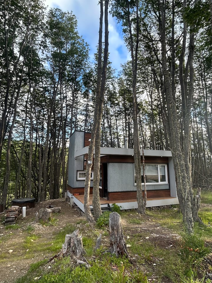 Entre Lengas. Casa En El Bosque + Tina - Tierra del Fuego Province, Argentina