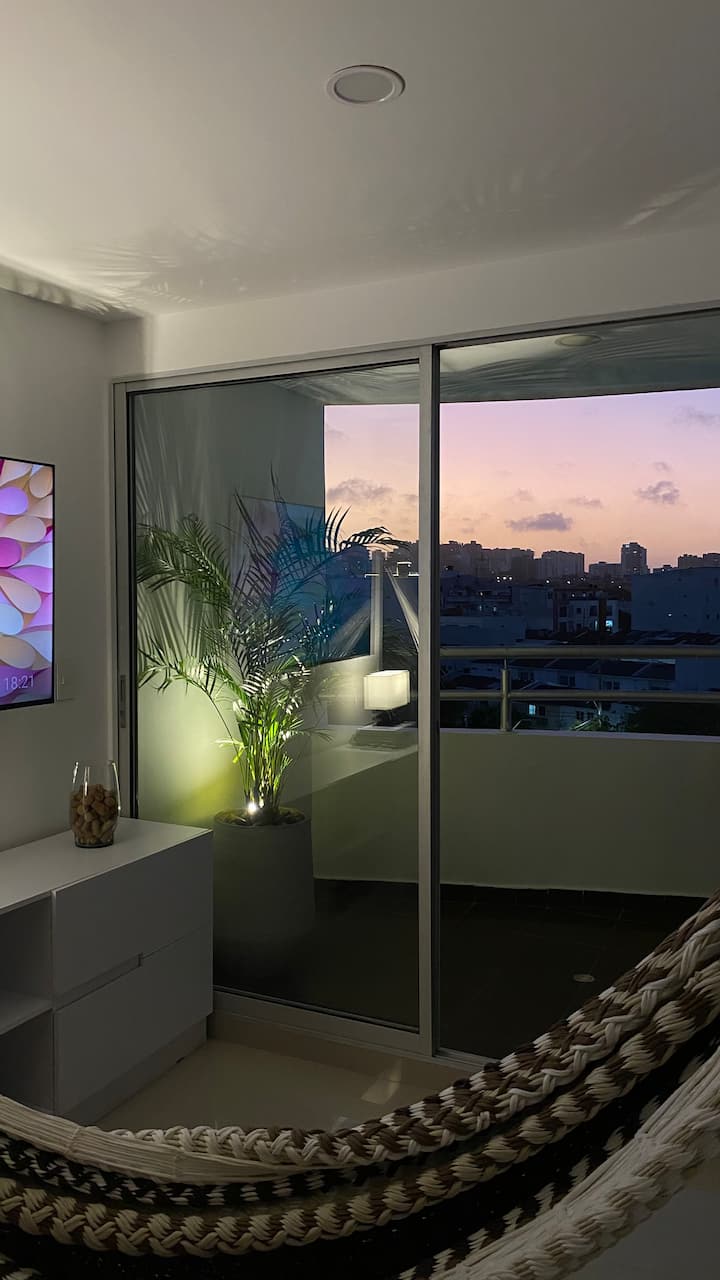 Acogedora Habitación Con Vista - Barranquilla