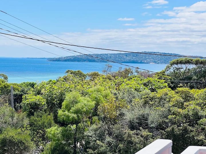Dromana Ocean & Mt Views - Pet Friendly - Safety Beach