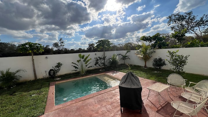 Casa Chava, Jardín, Piscina, Asador, A/c - Mérida