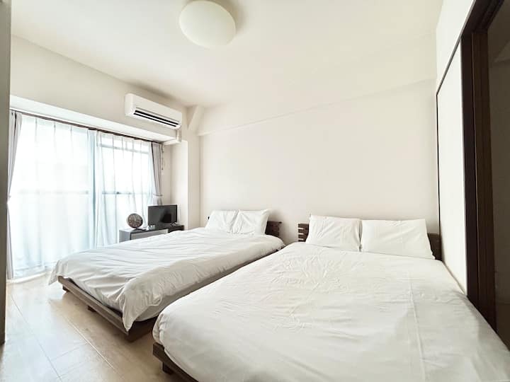 【4ppl/7f】7 Min To Nihonbashi Sta/48 Min To Kix/1dk - Osaka
