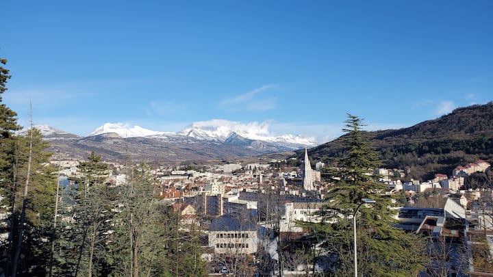 Vue Somptueuse, Spacieux T2 - Gap