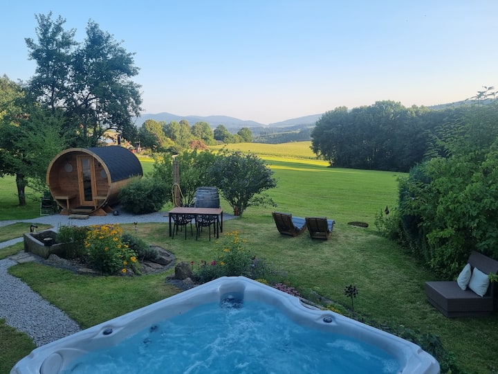 Chalet 1868 - Alleinlage - Whirlpool - Außensauna - Viechtach