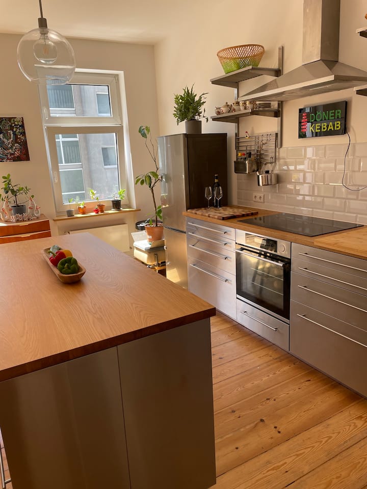 Bright And Stylish 65m2 Apartment In Neukölln - Berlin