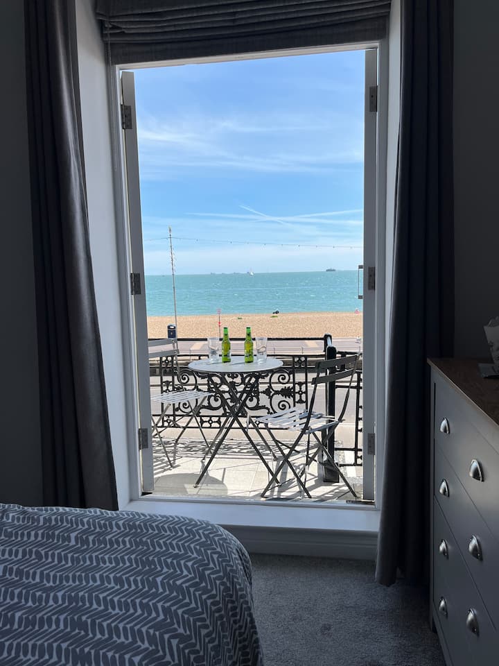 Beach From The Balcony - Portsmouth
