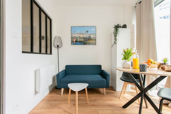 Studio 22b Avec Extérieur & Chambre Privée - La Roche-sur-Yon