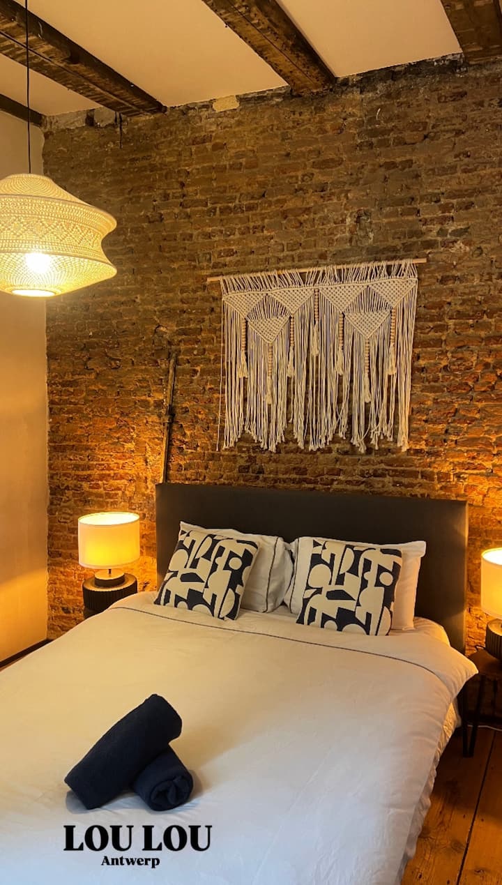 L2 - Rustiek Luxe Appartement In Antwerpen 4p - Antwerpia