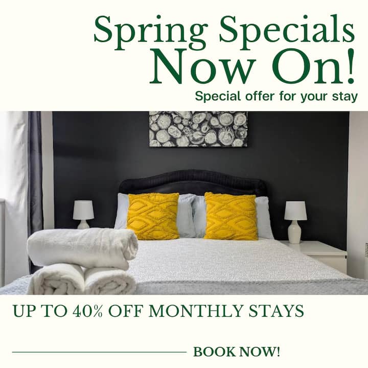 Lord St Apartment | Sleeps 3| Free Parking & Wifi - Salford